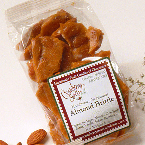 Almond Brittle 8oz. – Cranberry Sweets & More